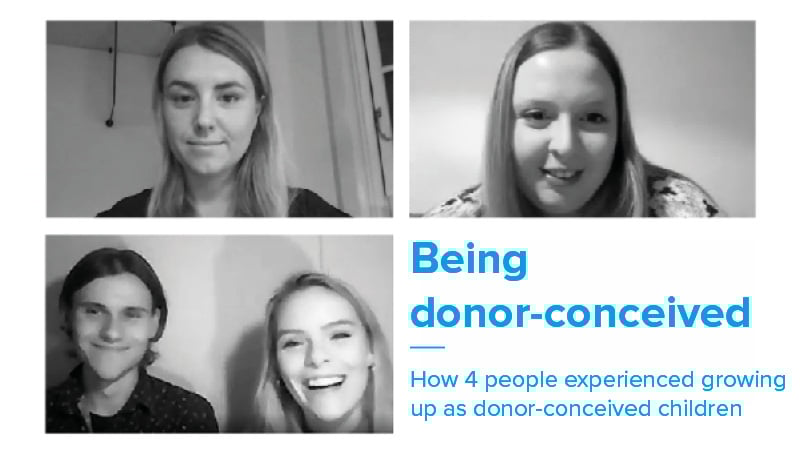 4 donor-conceived people share their story | Cryos